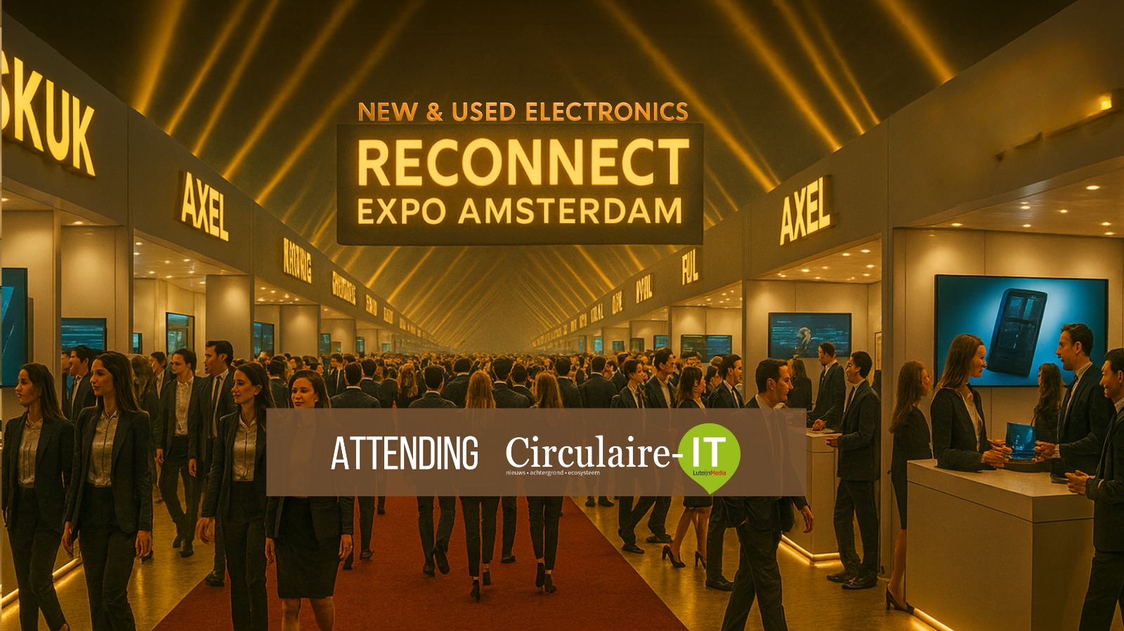 Reconnect Expo Amsterdam 2026 bijna uitverkocht - Circulaire-IT
